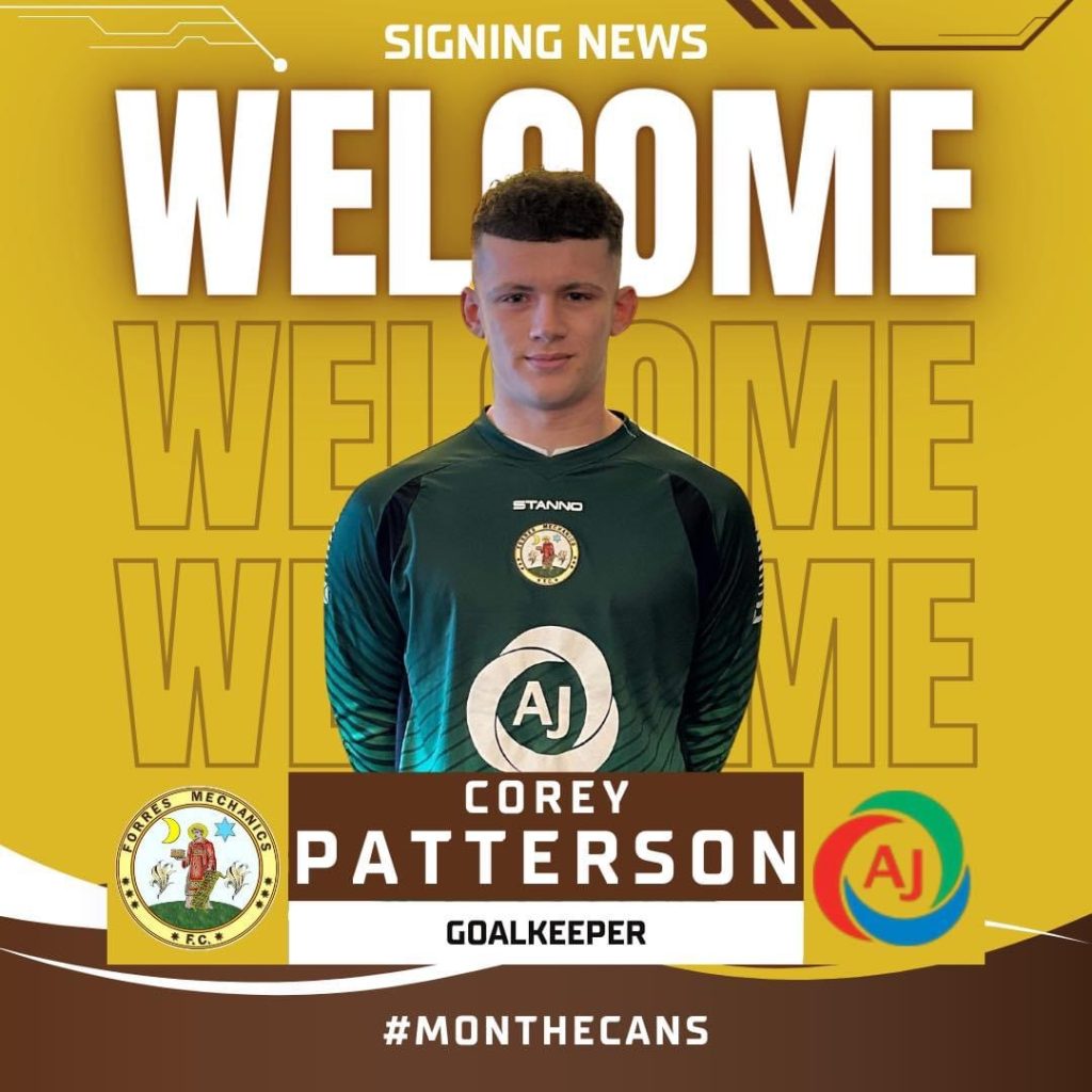 Corey Patterson Signs – Forres Mechanics Football Club