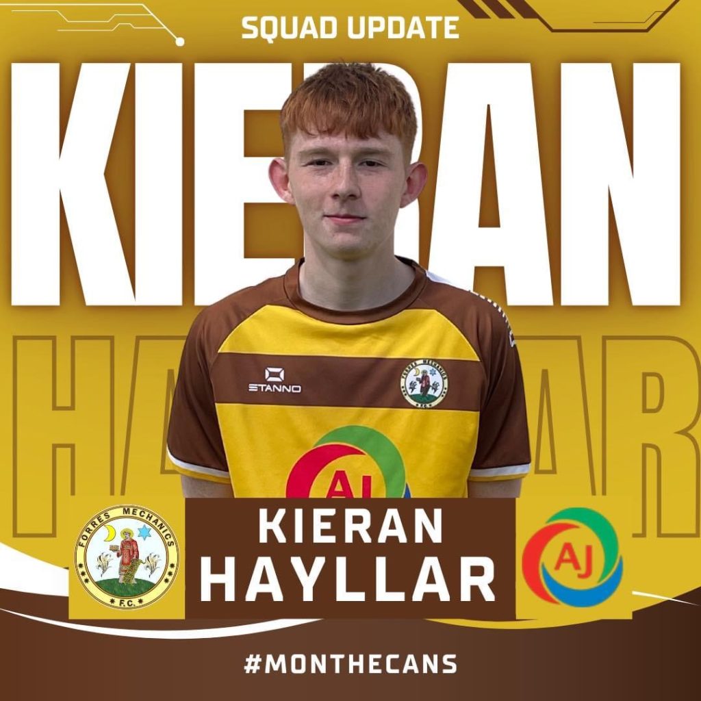 Hayllar Signs His First Contract – Forres Mechanics Football Club