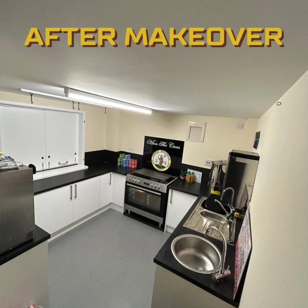 Kitchen upgrade completed – Forres Mechanics Football Club